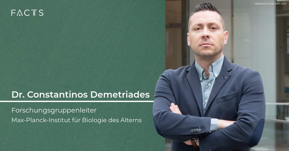 Wir begrüßen Dr. Constantinos Demetriades im wissenschaftlichen Beirat ...